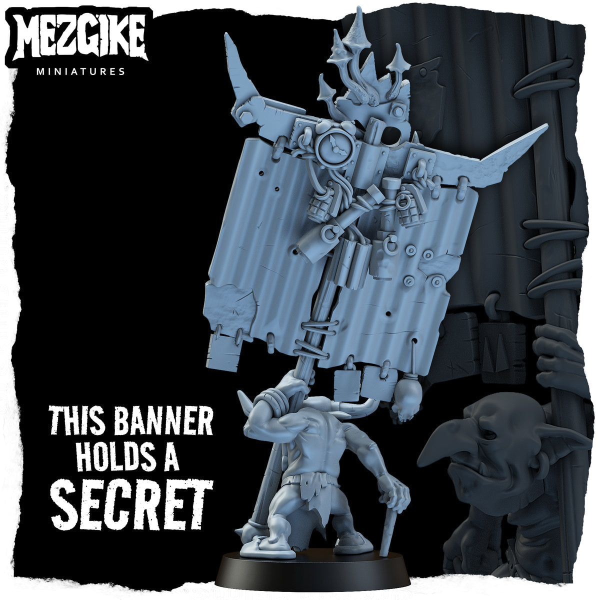 Da speshul banner runt (Digital Download) – Mezgike Miniatures