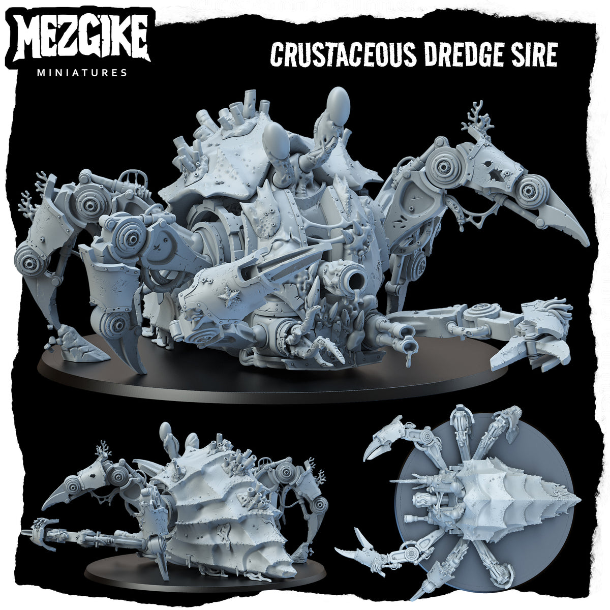 Crustaceous dredge sire (Digital Download) – Mezgike Miniatures
