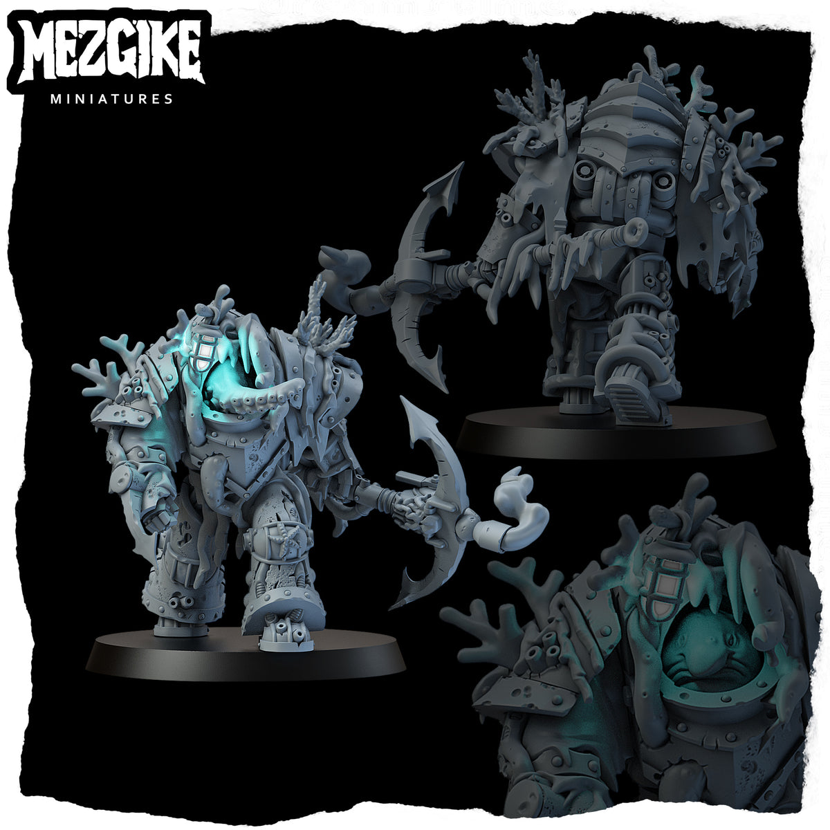 Deep shroud, guard of Mthulus multipart set (Digital Download ...