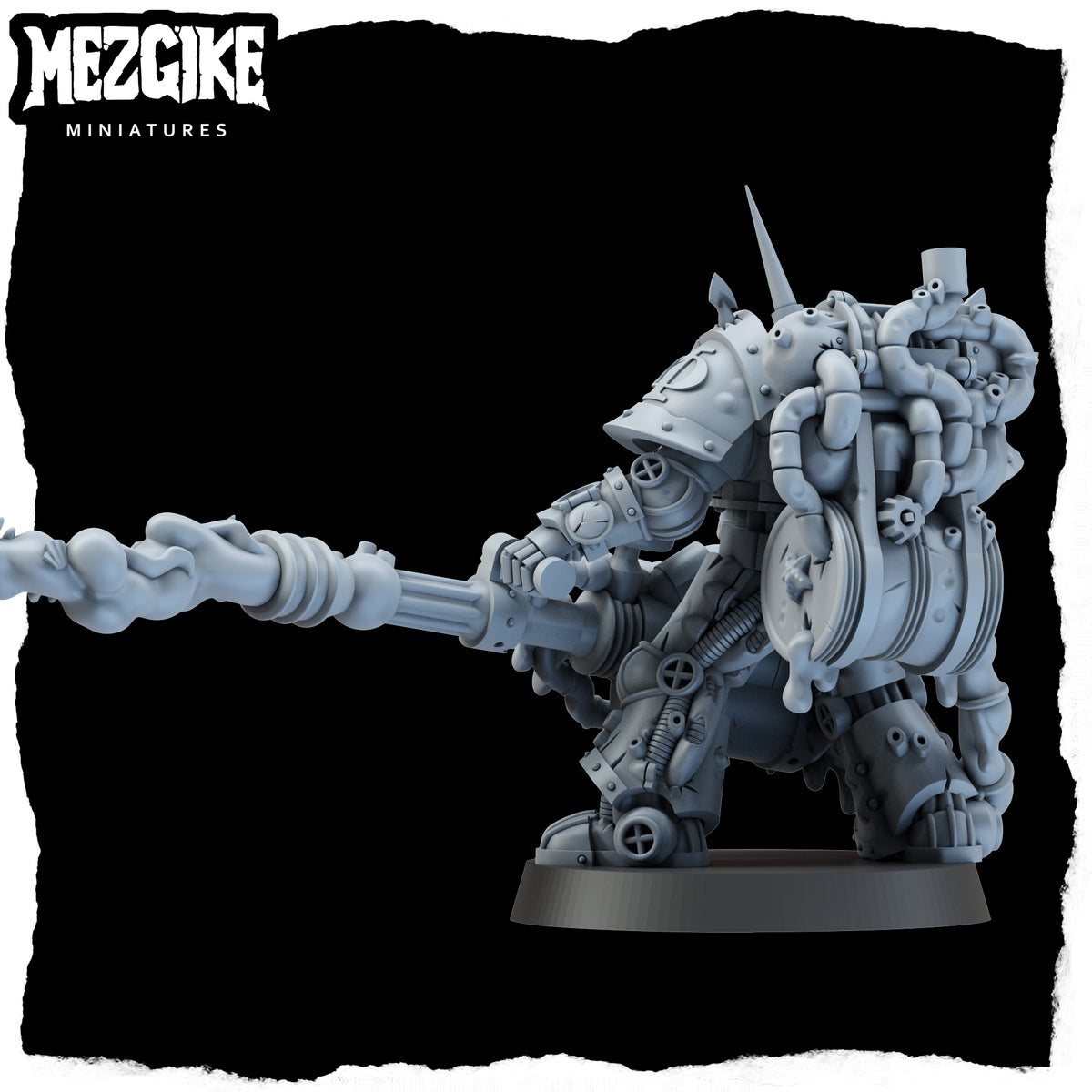 Dredge marine with tide spewer (Digital Download) – Mezgike Miniatures
