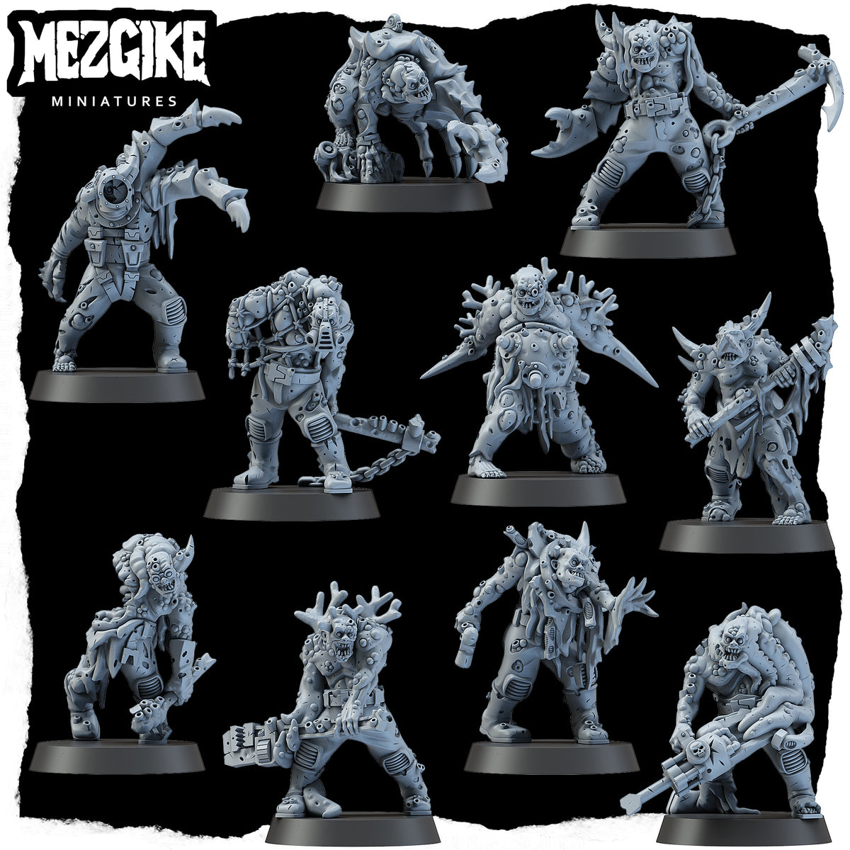 Rigwalkers, horde A (Digital Download) – Mezgike Miniatures