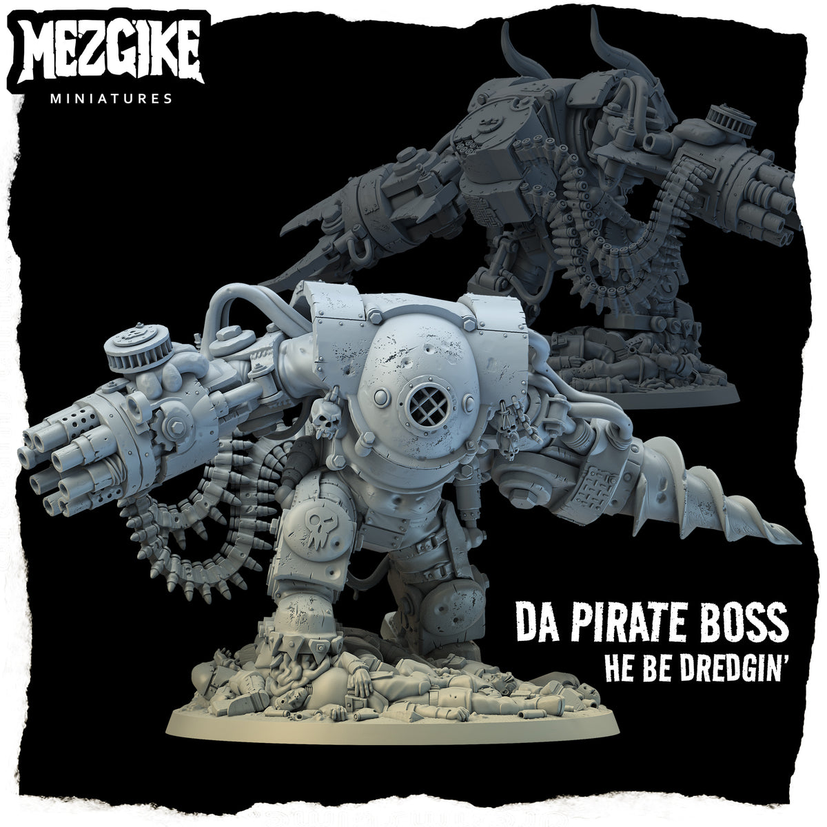 DA GOD BOSS (Digital Download) – Mezgike Miniatures