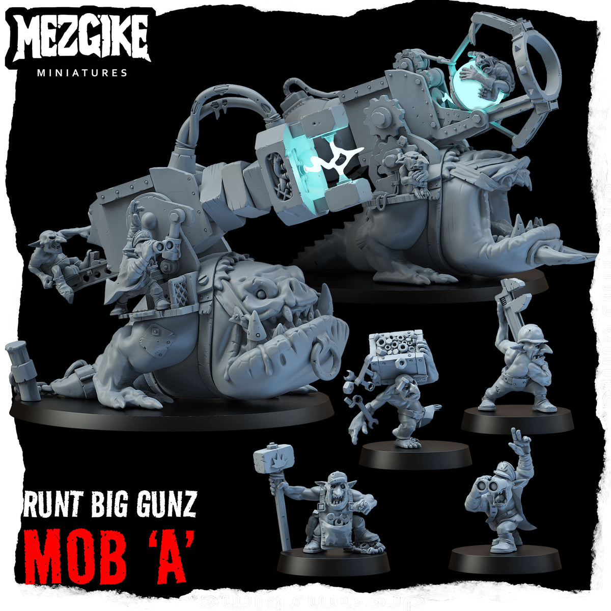Runt big gunz mob 'A' - (Digital Download) – Mezgike Miniatures