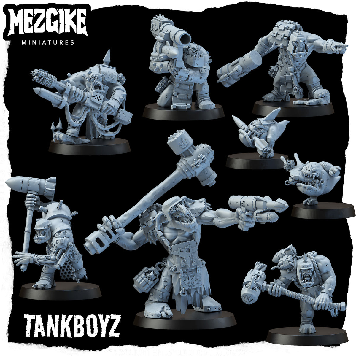 Tankboyz mob - (Digital Download) – Mezgike Miniatures